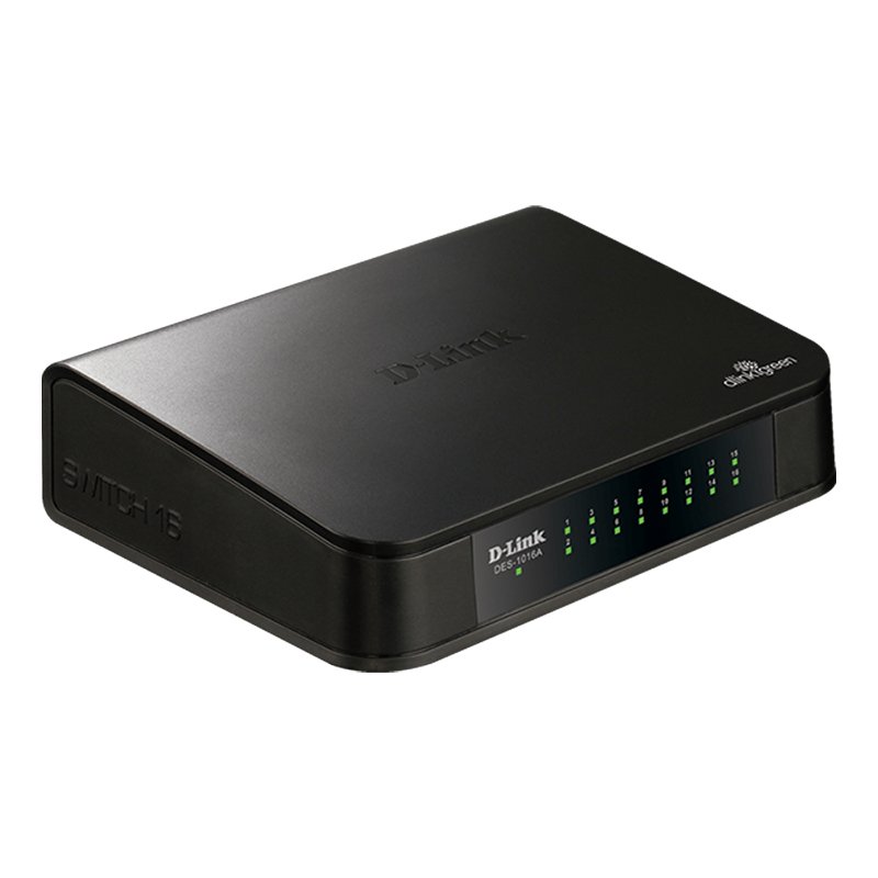 DLink DES 1016A 10 100 16 Port Desktop SWITCH | DLink DES 1016A 10 100 ...
