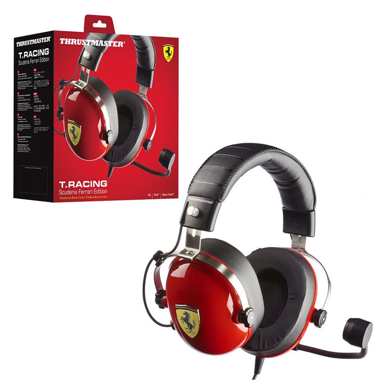Ferrarri Thrustmaster gaming headphone | Ferrarri Thrustmaster gaming ...