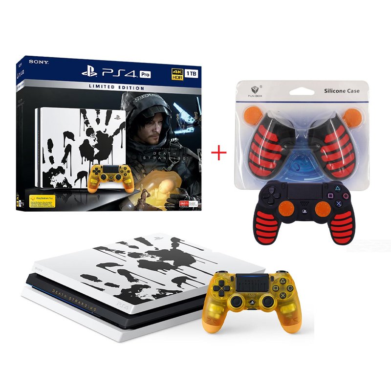 Sony PS4 Pro 1TB 4K HDR limited edition with one joystick With joystick ...
