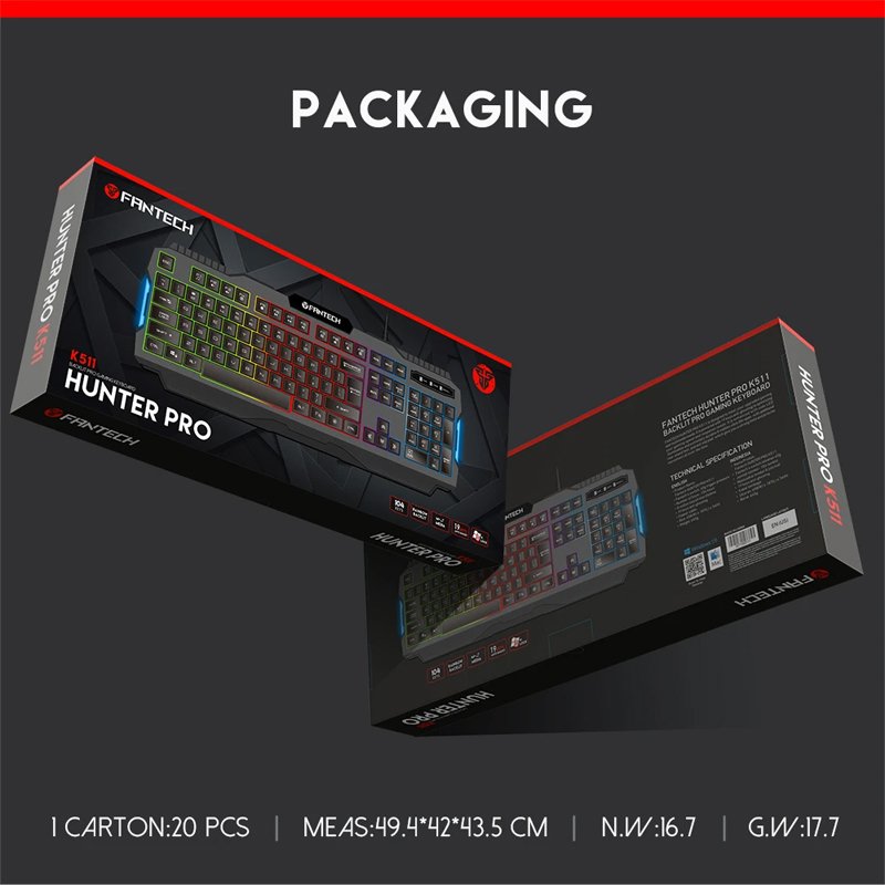 FANTECH K511 HUNTER PRO KEYBOARD | اشتري الآن بأفضل سعر FANTECH K511 ...