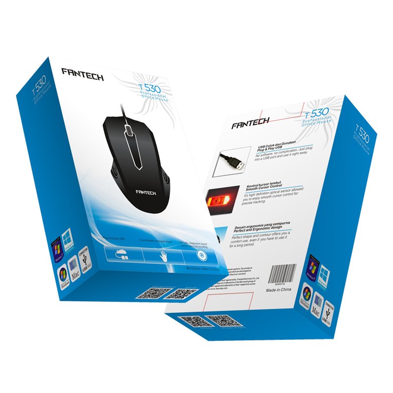 FANTECH WIRED OFFICE MOUSE T530 | اشتري الآن بأفضل سعر FANTECH WIRED ...