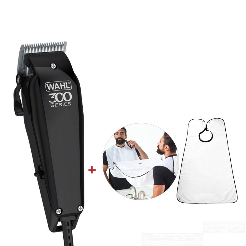 WAHL HOMEPRO 300 SERIES HAIRCUT KIT+114B Beard Catcher Apron | WAHL ...