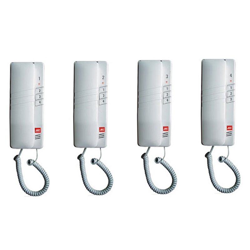 JEC ICM-1001 Four Way Intercom System | JEC ICM-1001 Four Way Intercom ...