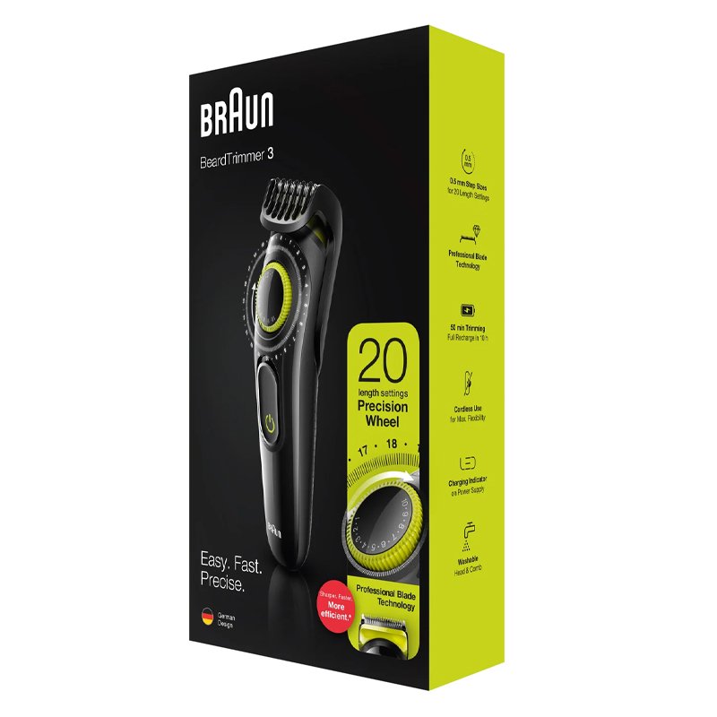 BRAUN BT-3221 BEARD TRIMMER | BRAUN BT-3221 BEARD TRIMMER Price in Oman ...