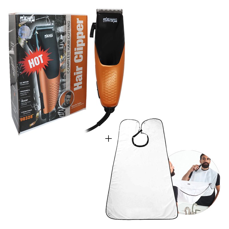 DSP-90328 HAIR CLIPPER+114B Beard Catcher Apron | DSP-90328 HAIR ...