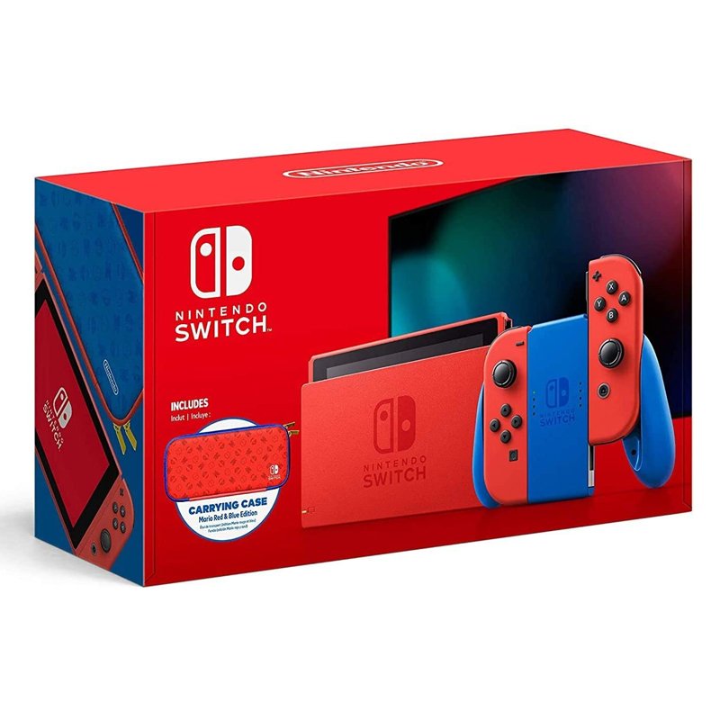 Nintendo Switch Console Mario Red & Blue Edition | اشتري الآن بأفضل سعر ...