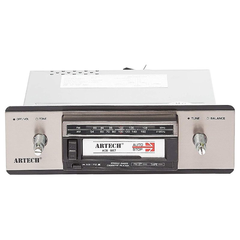 ARTECH ACS-987 CAR STEREO CASSETTE PLAYER WITH AM FM-MPX RADIO | ARTECH ...