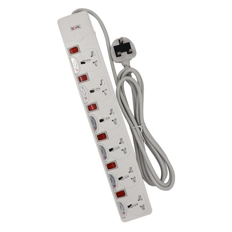BORL BL-164 6port 3Mtr Cable EXTENSION | BORL BL-164 6port 3Mtr Cable ...