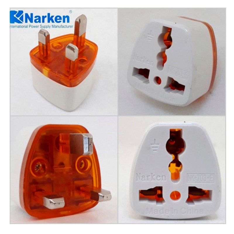 NARKEN UNIVERSAL Conversion Plug 10AMP 3Pin | NARKEN UNIVERSAL ...