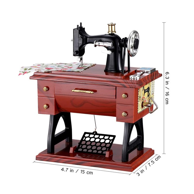 SARTORIUS SEWING MACHINE MUSIC BOX YL-1010 | SARTORIUS SEWING MACHINE ...