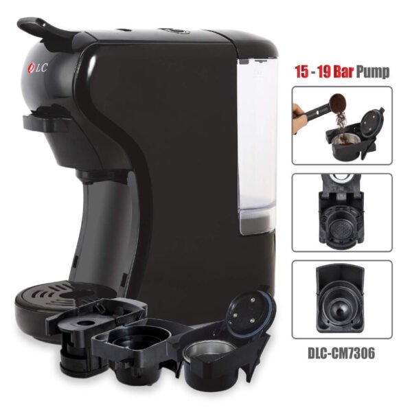 DLC CM7306 3 IN 1 CAPSULE COFFEE MACHINE | DLC CM7306 3 IN 1 CAPSULE ...