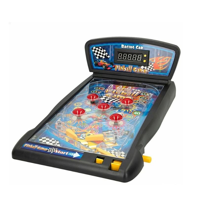 LED Music Mini Pinball Machine Arcade Cabinet Coin Operated Game | LED ...
