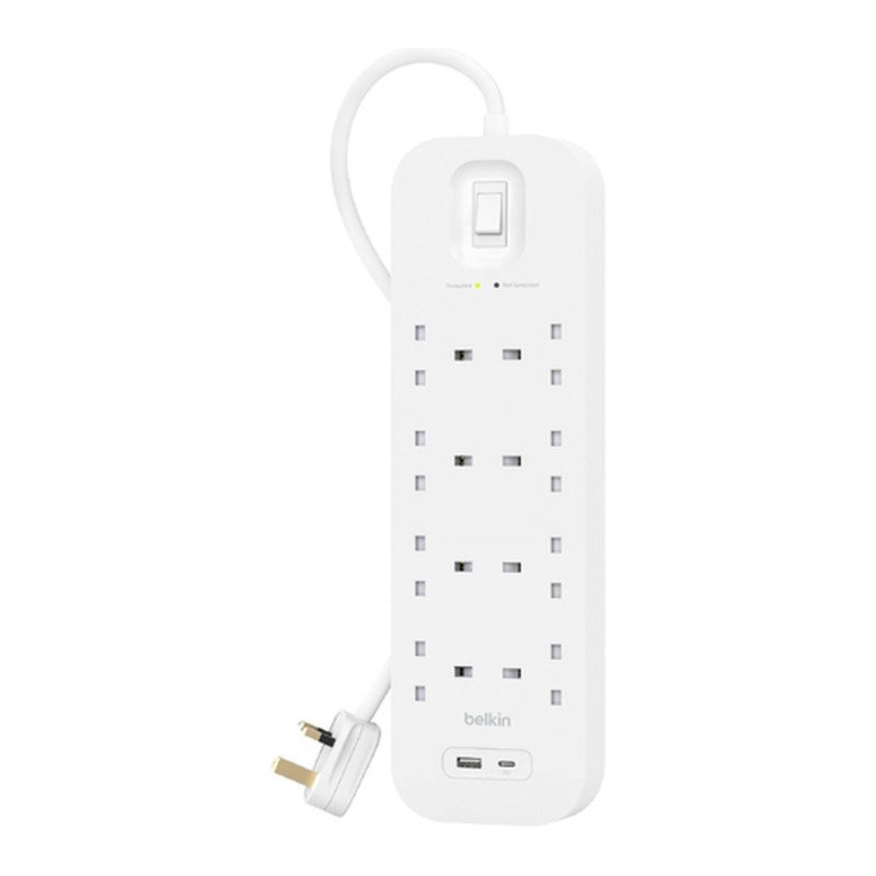 Belkin Extension Cord SRB003ar2m 8 Port With Usb A+Usb C | Buy ...